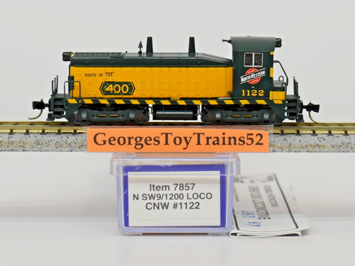 LIFE-LIKE N GA #1122 CNW CHICAGO NORTHWESTERN SW9/1200 SWITCHER 7857 ...