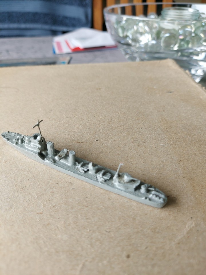 1:1200 Scale Model Ship Royal Navy WW2 D-class Destroyer | eBay UK