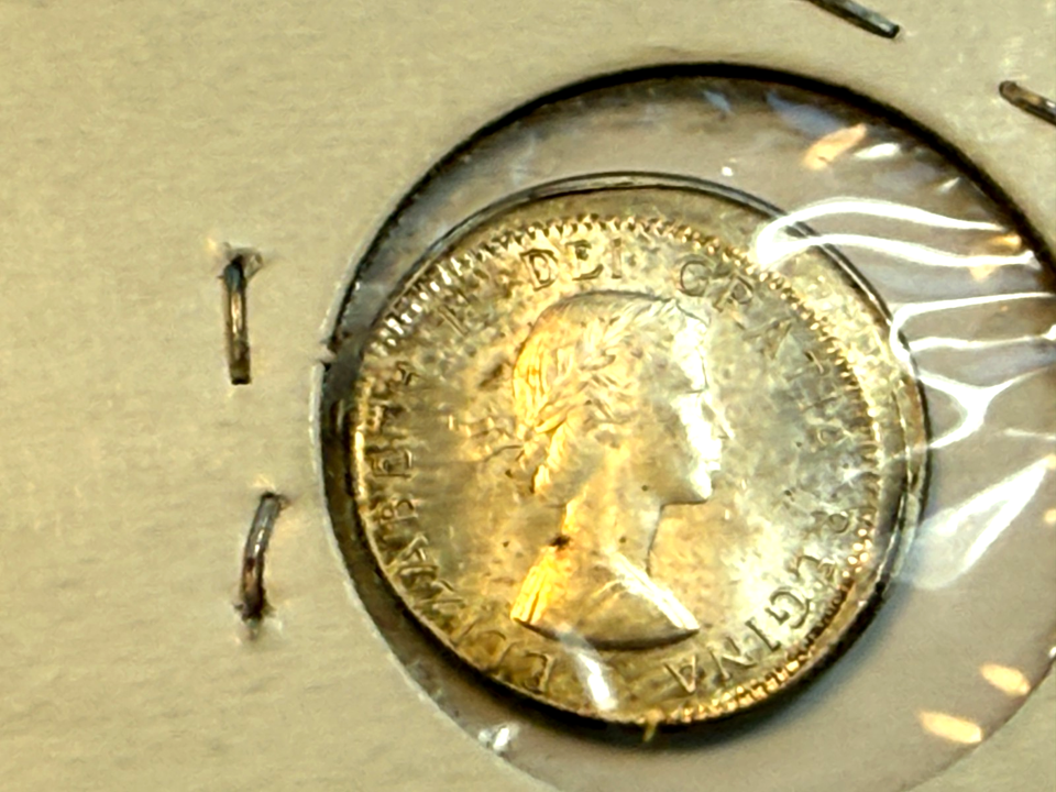 1963 Canadian 10 Cents ERROR- OFFCENTER | eBay