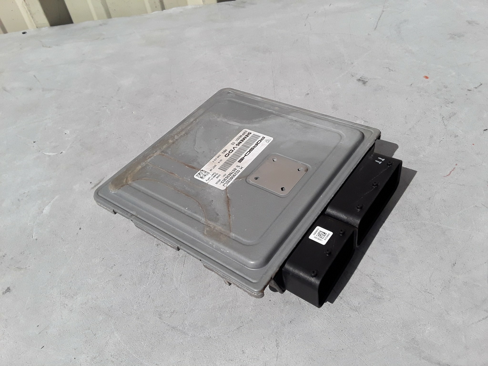 2008 PORSCHE CAYENNE TURBO ENGINE CONTROL COMPUTER MODULE UNIT ECU ECM ...