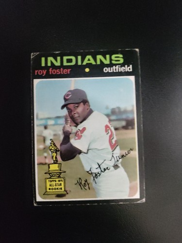 1971 Topps Baseball - Mid Grade Set Break - #107 Roy Foster read ...