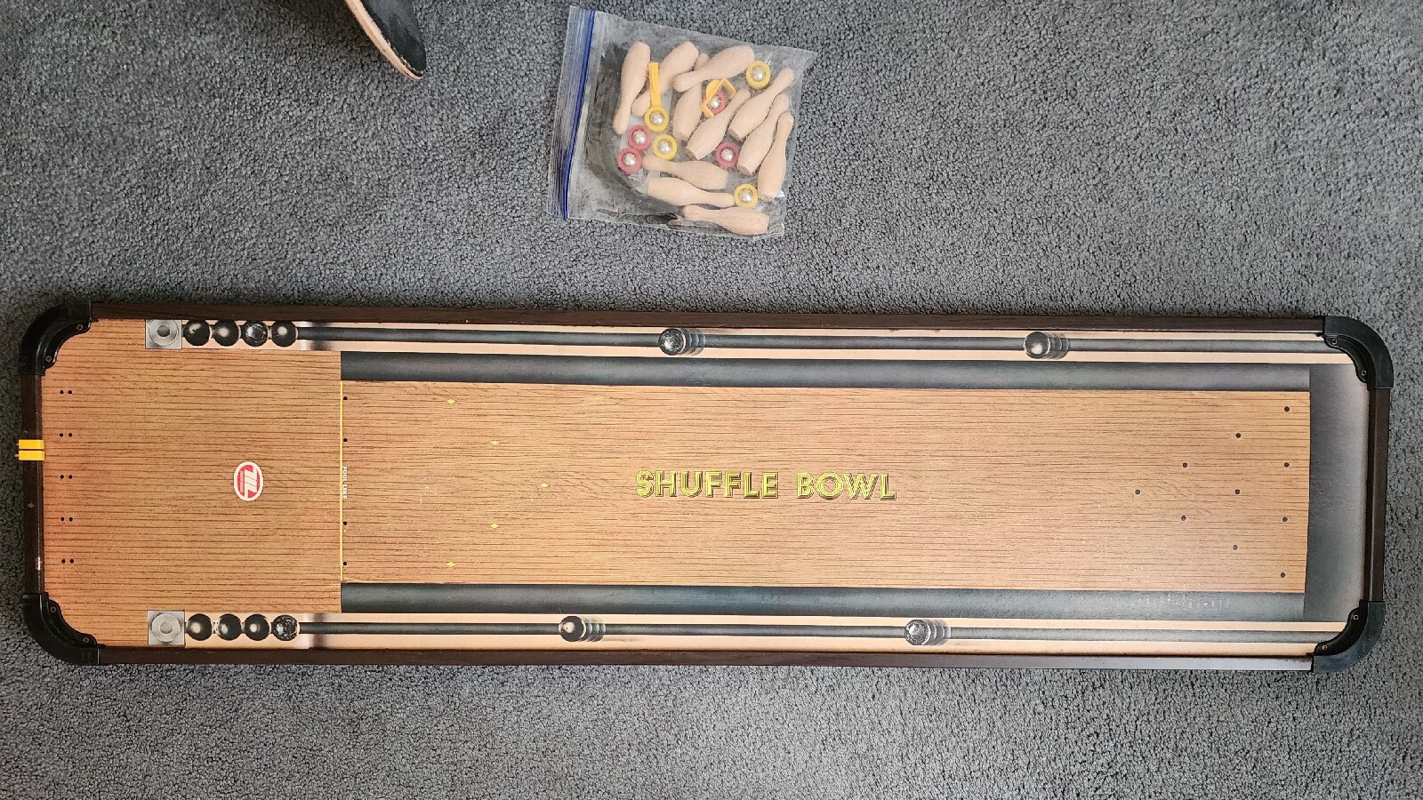 Vintage 1974 Tabletop SHUFFLE BOWL Games by Munro, COMPLETE, Hard To ...