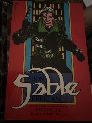 JOHN SABLE FREELANCE BY MIKE GRELL TPB SOFT COVER NM | eBay