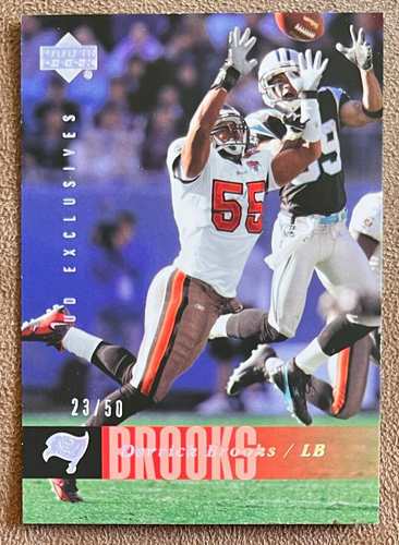 2006 Upper Deck - Derrick Brooks #187 UD Exclusives Silver /50 for sale ...