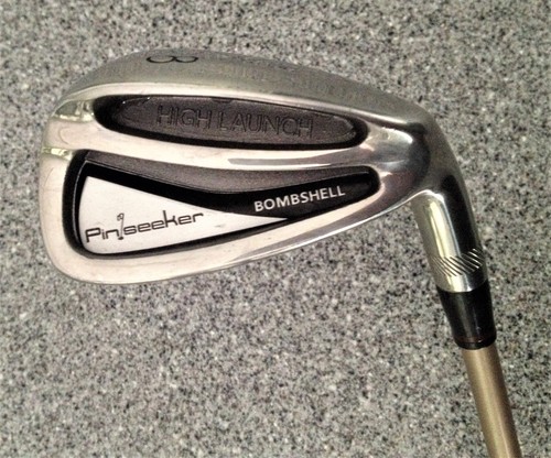 Pinseeker Bombshell High Launch Single 8 Iron w/ Ladies Grafalloy Shaft ...