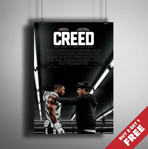 Rocky Balboa Creed Movie Poster - Sylvester Stallone Boxing Film Print ...