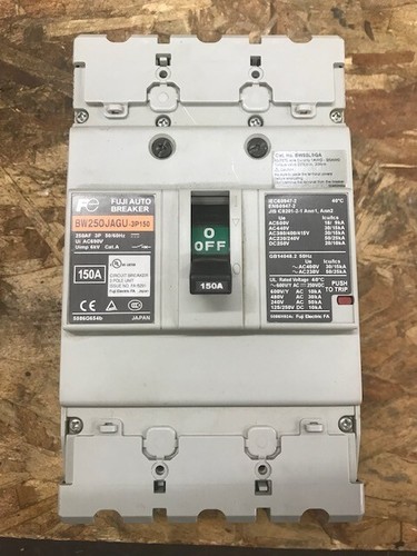 Fuji Auto Circuit Breaker BW250JAGU-3P150 | eBay