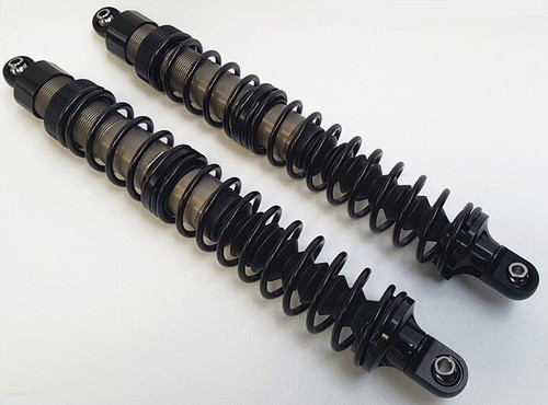 Baja Complete REAR Shock Set 8mm Shaft Alloy Black ft 5B 5T SC HPI PRC ...