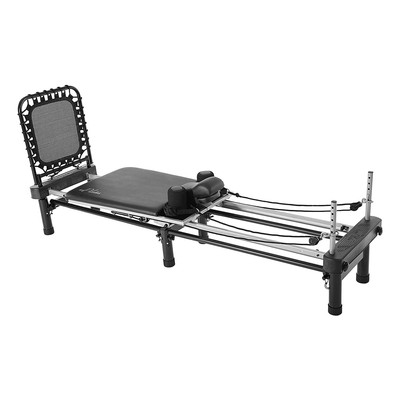 Aero Pilates Foldable Reformer Fitness Machine with Cardio Rebounder ...