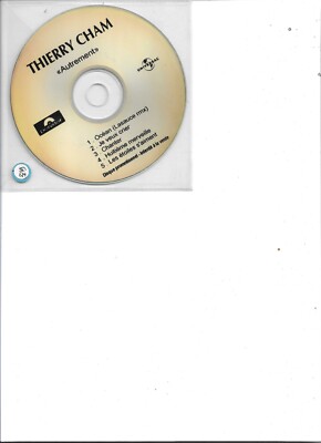 THIERRY CHAM RARE CD PROMO AUTREMENT | eBay