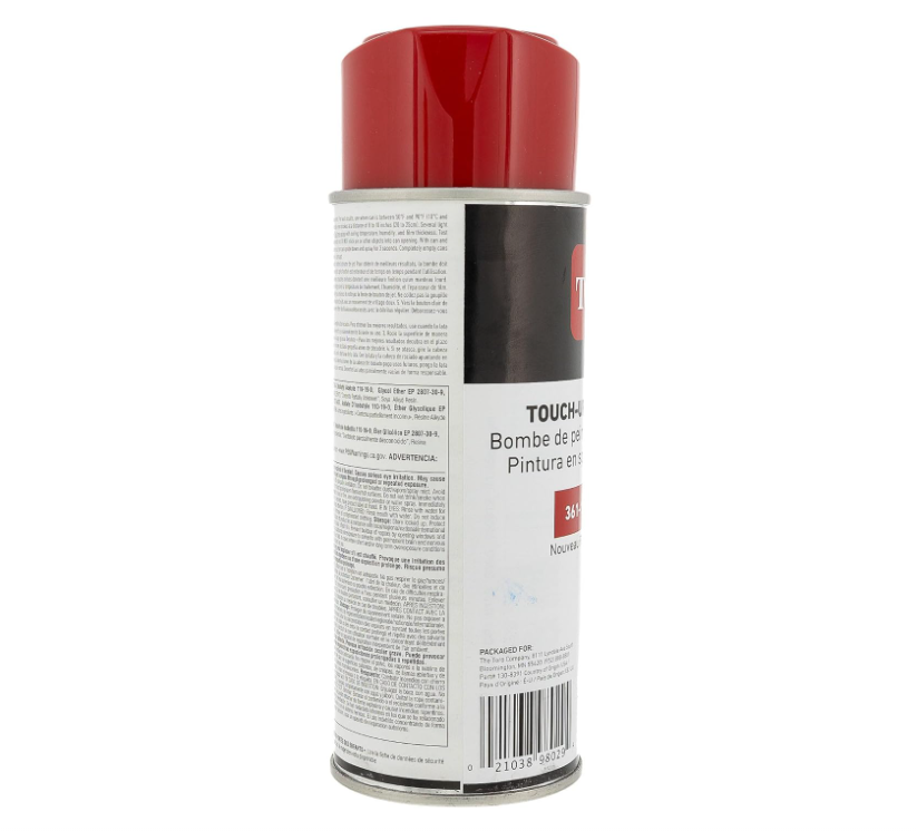 New OEM Genuine Toro Red Touch Up Paint 12oz Aerosol Can - 361-10 | eBay