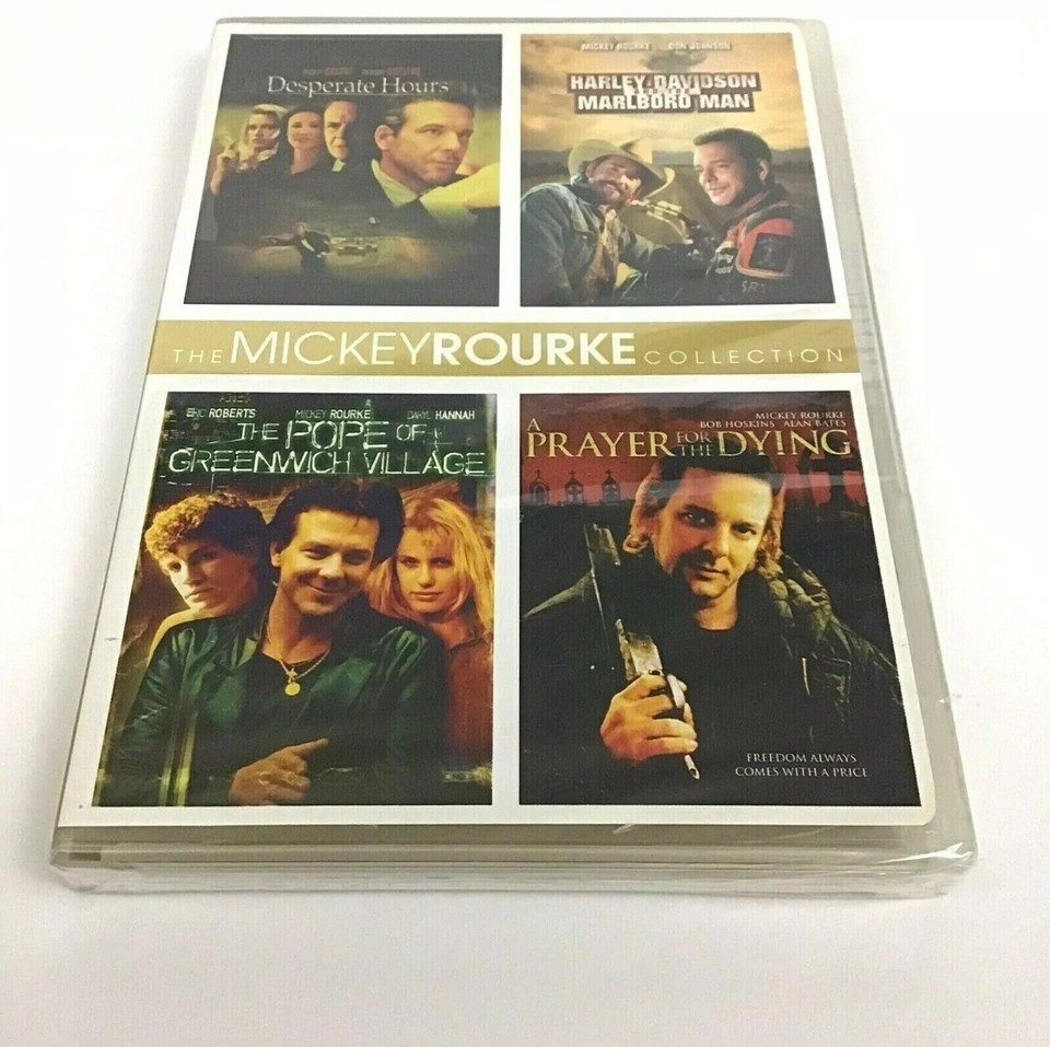 The Mickey Rourke Collection (DVD, 2009) 4 Movies MGM Region 1 NTSC NOS ...