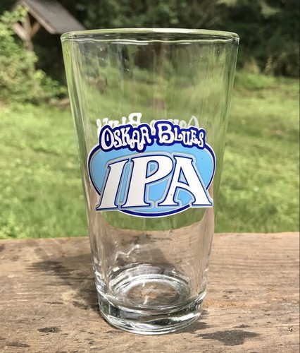 OSCAR BLUES I.P.A., Colorado / North Carolina Brewery, Beer Pint Glass ...