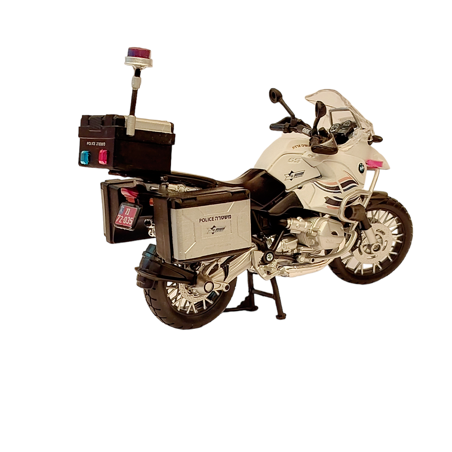 BMW R1200GS ISRAEL POLICE MOTORCYCLE MOTORBIKE SCALE 1:12 MODEL | eBay