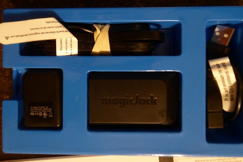 MAGICJACK H1226 MAGIC JACK Home Voip Telephone Replacement --Black | eBay