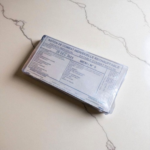 French mre army combat ration 9 pack RCIR military meal ready eat ...