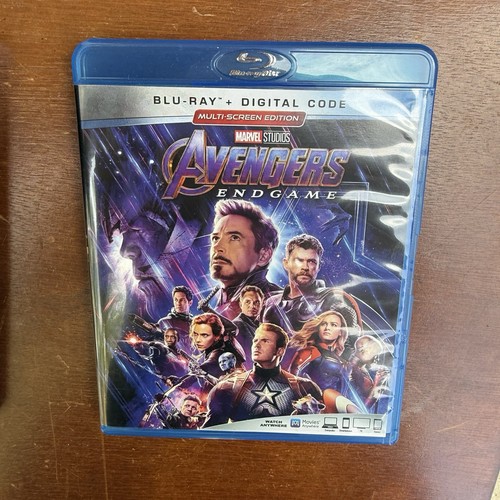 Avengers Endgame Blu-ray + DVD + Digital Copy 2019 2 Disc Set w ...