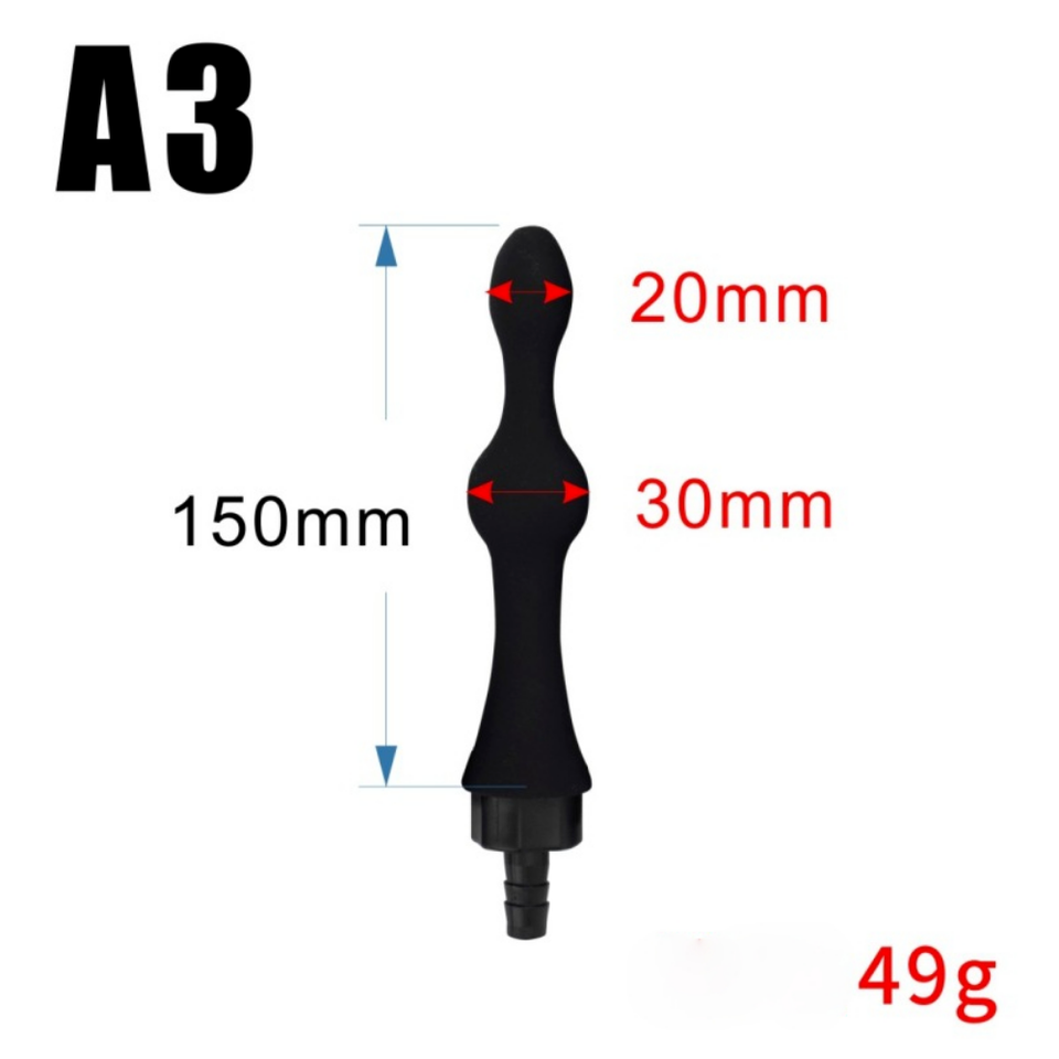 Shower Enema System Vaginal Anal Cleaner Tube Wash Silicone Colon ...