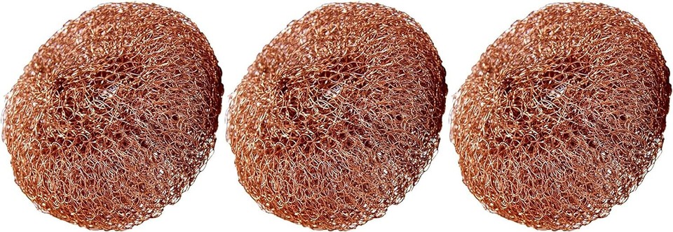 Scotch-Brite Copper Coated Scrubbing Scour Pads, 3 Scrubbers, | eBay