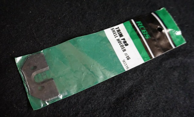 RCBS Trim Pro Case Trimmer Shellholder 9mm Luger 16 90316 for sale ...
