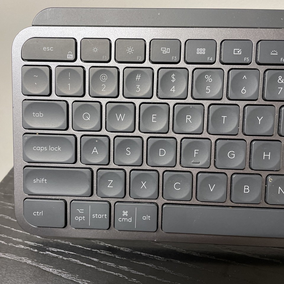 Logitech MX Keys YR0073 Grey Advanced Wireless Illuminated Keyboard USB ...
