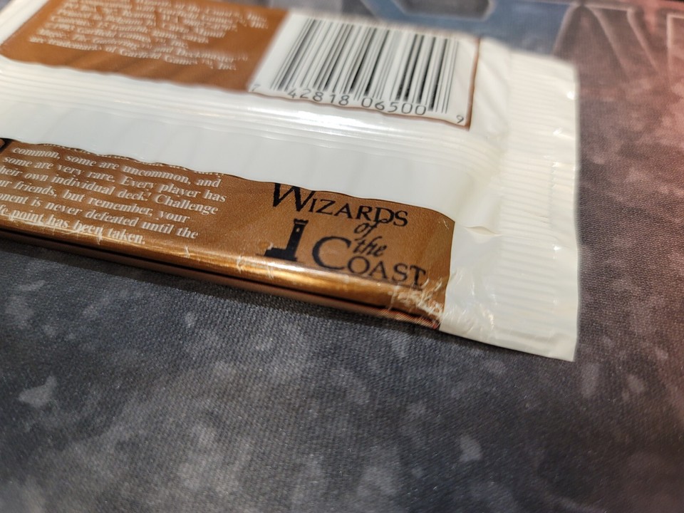 1993 Magic the Gathering ALPHA Booster Pack Sealed MTG Black Lotus ...