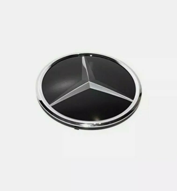 Mercedes Front Grille Star Emblem Distronic Upgrade AMG Style Plate ...