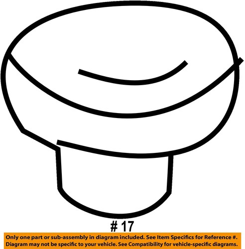 MERCEDES OEM 10-16 E350 Wiper Washer-Windshield-Washer Pump Grommet ...