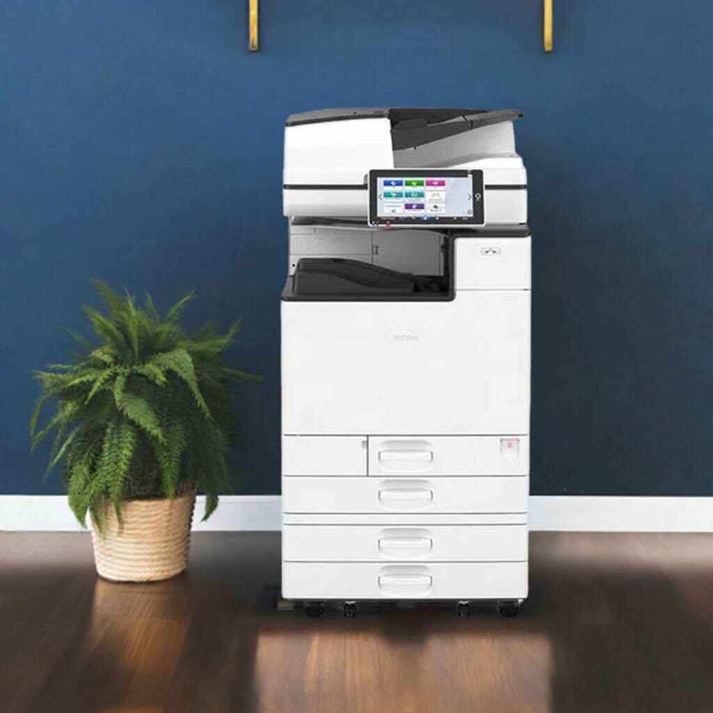 Ricoh IMC 3500 IM C3500 Color Network Copier Print Fax Scan 35 ppm ...