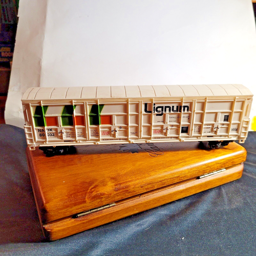 TRAIN CAR LIGNUM BOX-CAR🚂I COMBINE SHIP'N💥BUY MORE & SAVE💰READ DISCRIP ...