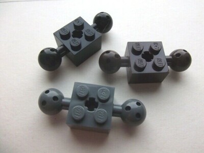 LEGO 17114 Brick 2 x 2 with Two Ball Joints with Holes in Ball (x1) | eBay