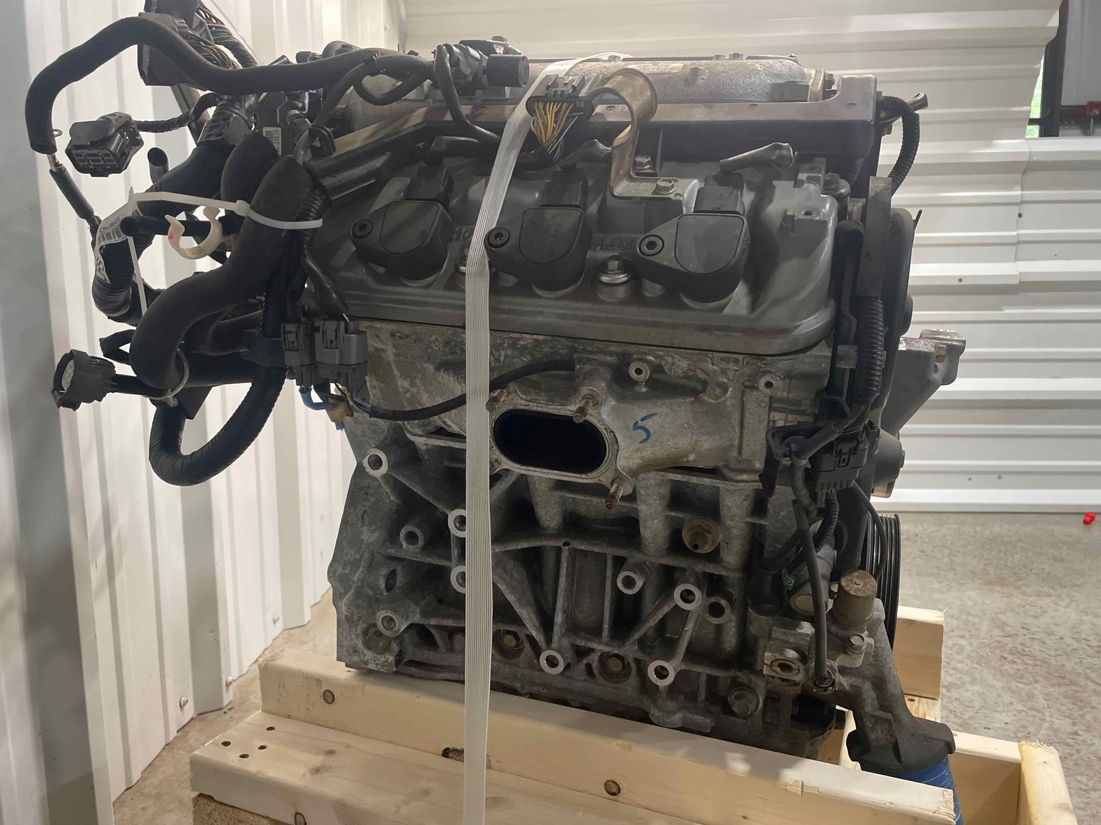 2003 Honda Accord 3.0L Engine Assembly 28K Mi Motor Vin 6 6th Digit ...