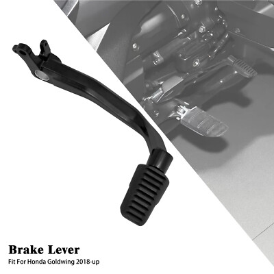 Black Driver Foot Brake Lever Pedal Fits For Honda 2018-2023 Goldwing ...