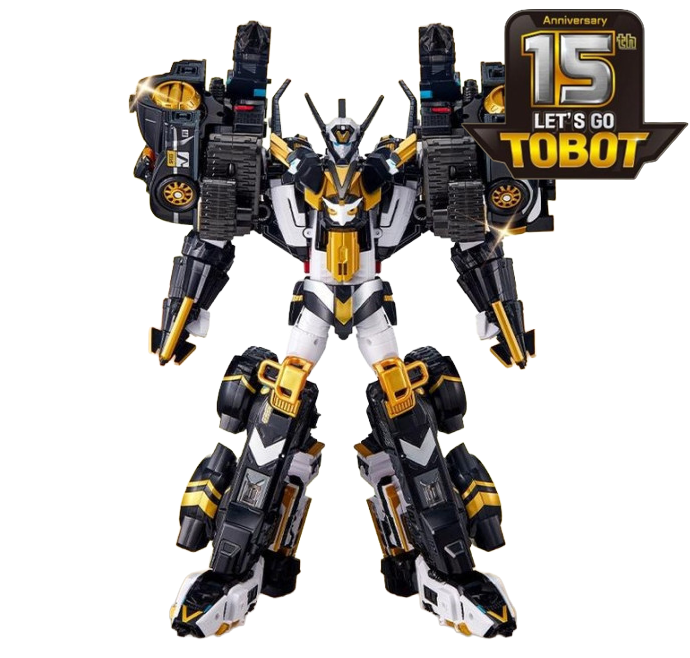 TOBOT V Master V Black 15th Anniv. Ed. Ultimate 6-in-1 Transforming ...