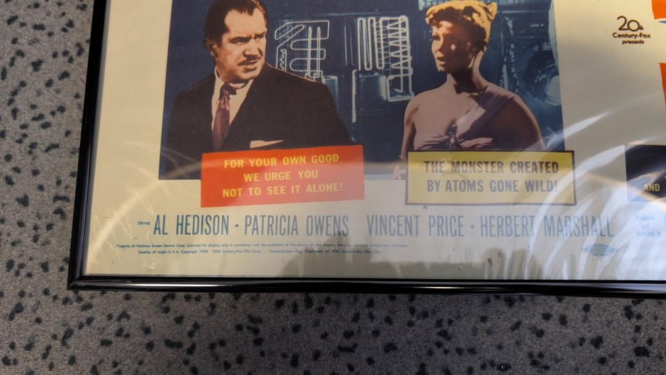 "The Fly" Title Card 1958 | eBay