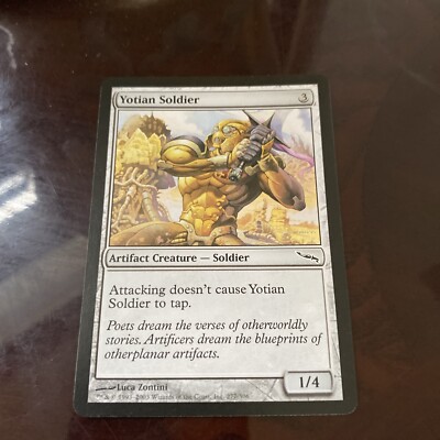 Mirrodin Yotian Soldier MTG Magic the Gathering TCG TRADING CARD | eBay