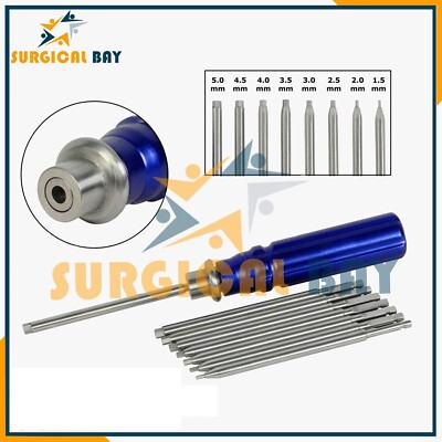 Orthopedic Screwdriver Set With Coupling Handle Surgical Instruments ...