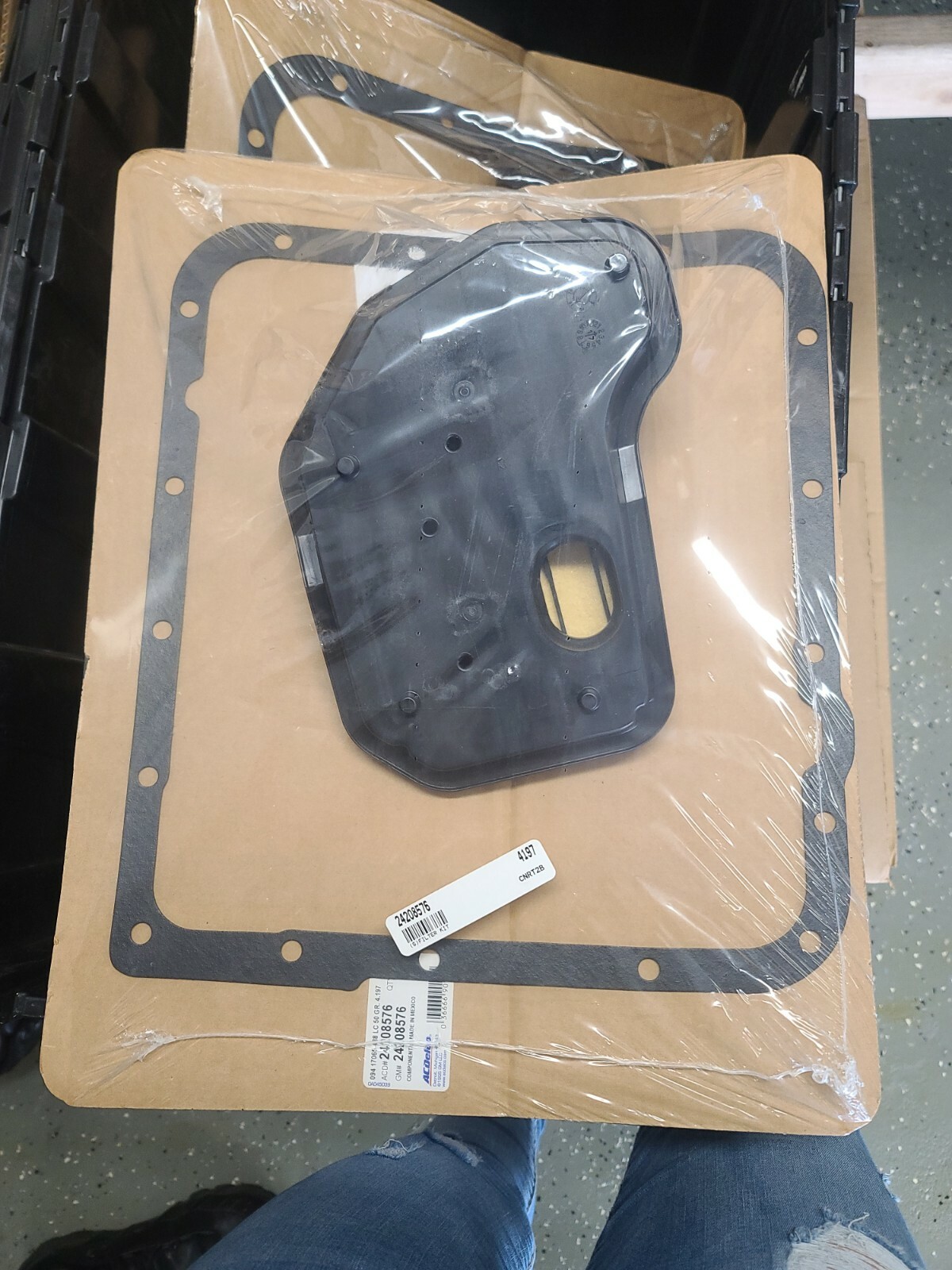 24208576 AC Delco Automatic Transmission Filter Kit New for Chevy ...