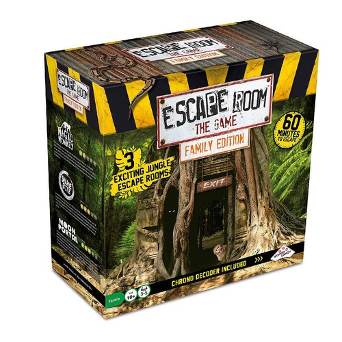 Escape Room The Game Jungle Family Edition Electronic Chrono Decoder ...
