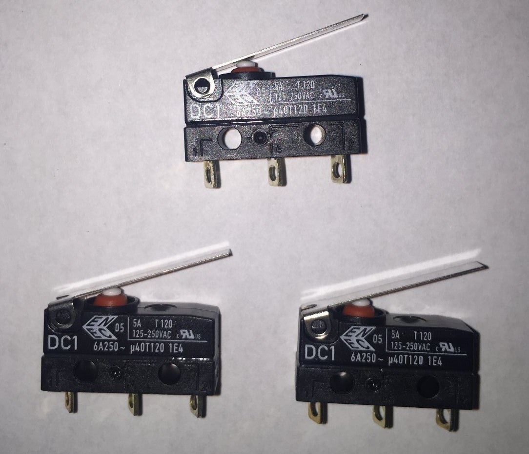Cherry DC1 Micro Switch 5A - 250V - 3 pcs | eBay