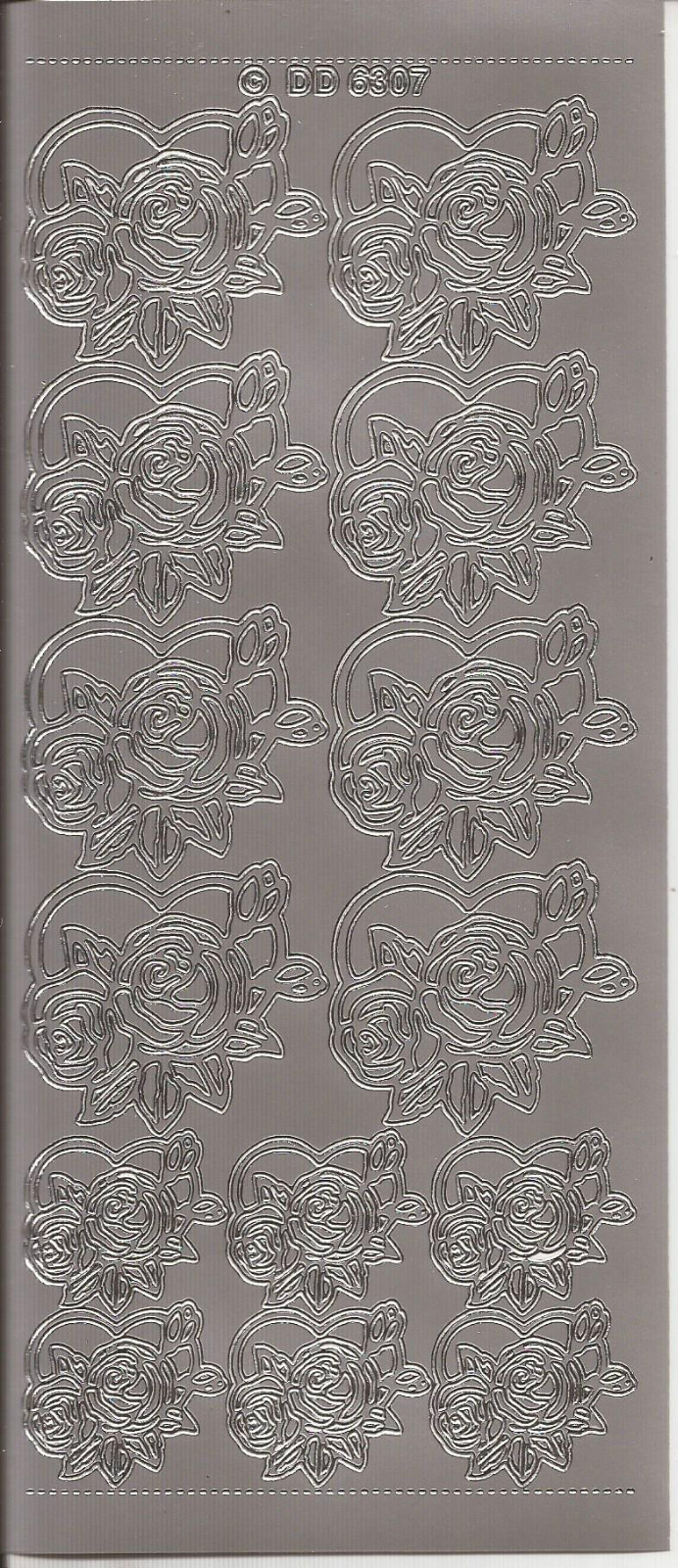 Peel Offs - Flowers - Colourful stickers for card-making BOGOF | eBay