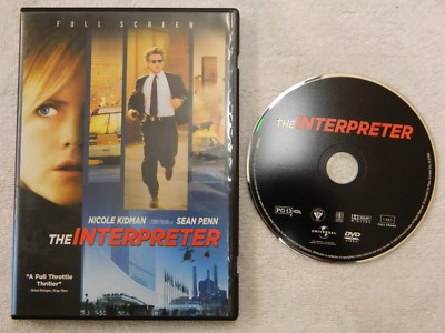 The Interpreter (DVD, 2005, Full Frame) Used - Free Shipping ...