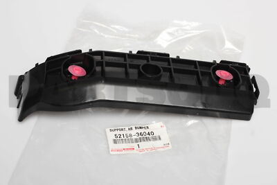 5215836040 Genuine Toyota SUPPORT RR BUMPER 52158-36040 | eBay