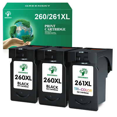 PG-260 XL CL-261 XL Ink Cartridge Compatible For Canon PIXMA TS5320 ...