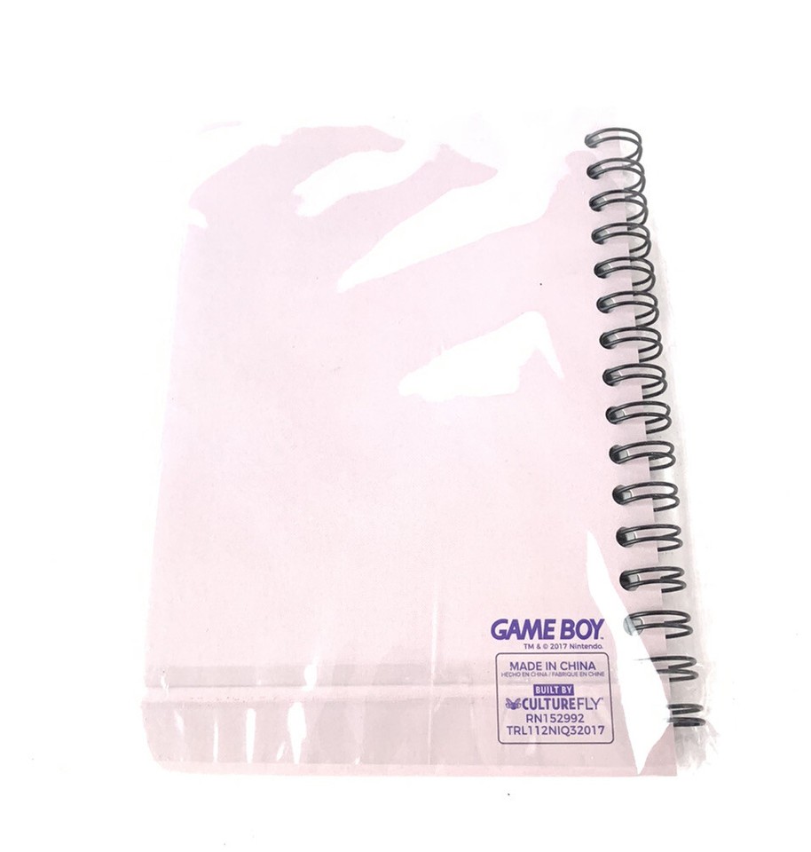 New! Official Nintendo Gameboy Paper Notebook / Notepad by Culturefly 4 ...