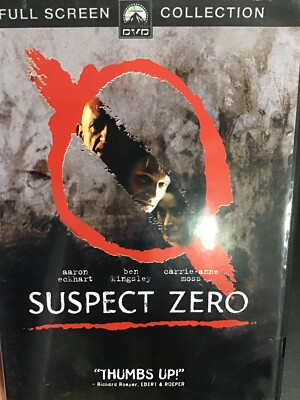 Suspect Zero (DVD, 2005, PS) 97360539448| eBay