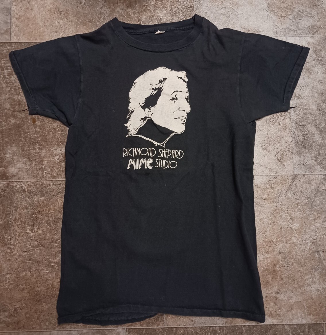 Rare 70's Vintage Richard Shepard Mime Studio T-Shirt… - Gem