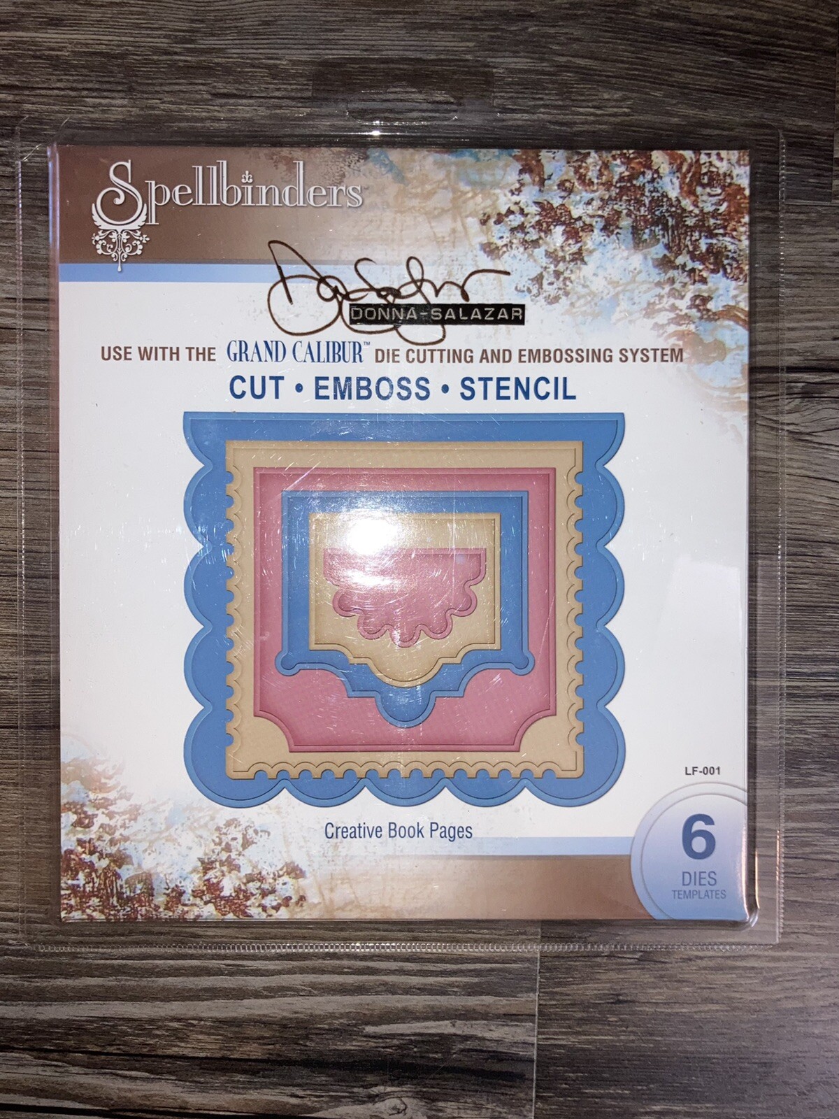 LOT of Spellbinders GRAND CALIBUR NESTABILITIES 6 SETS OF METAL CUTTING ...