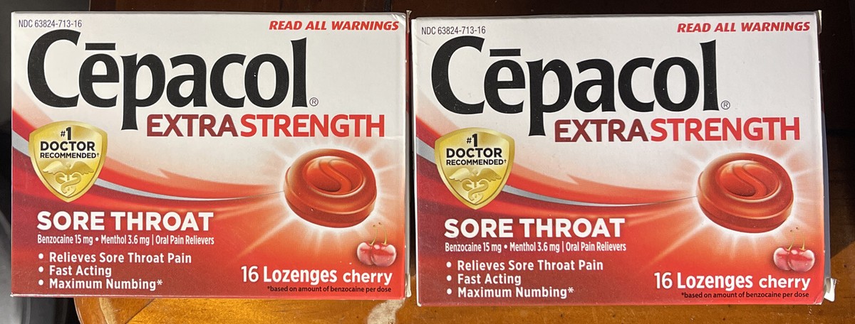 Cepacol Powerful, Instant Acting Sore Throat Relief, 44% OFF