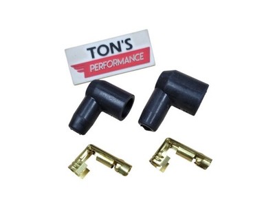Ignition Spark Plug Wire Coil Wire Socket style Boot Terminal Set Right ...